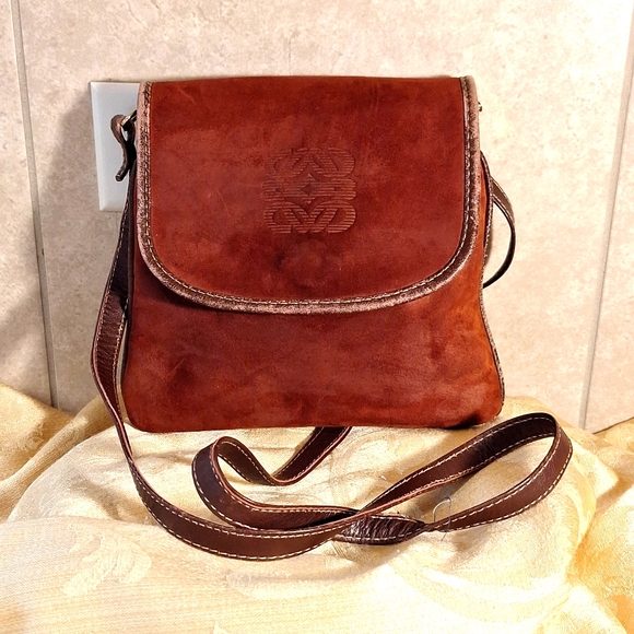None | Bags | Genuine Red Leather Crossbody | Poshmark